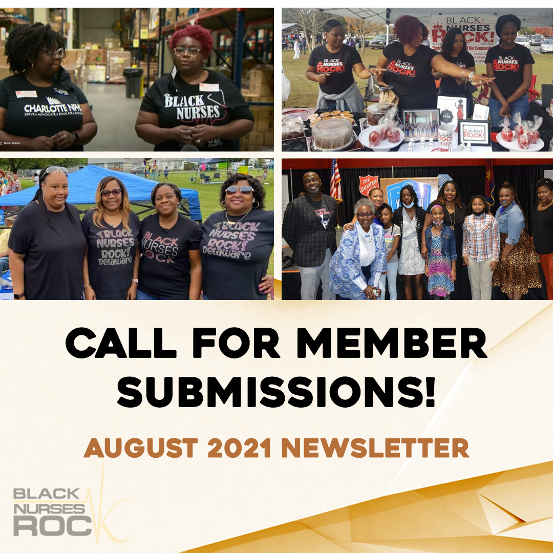 We are relaunching the BNRF Community Newsletter! - Black Nurses Rock Foundation