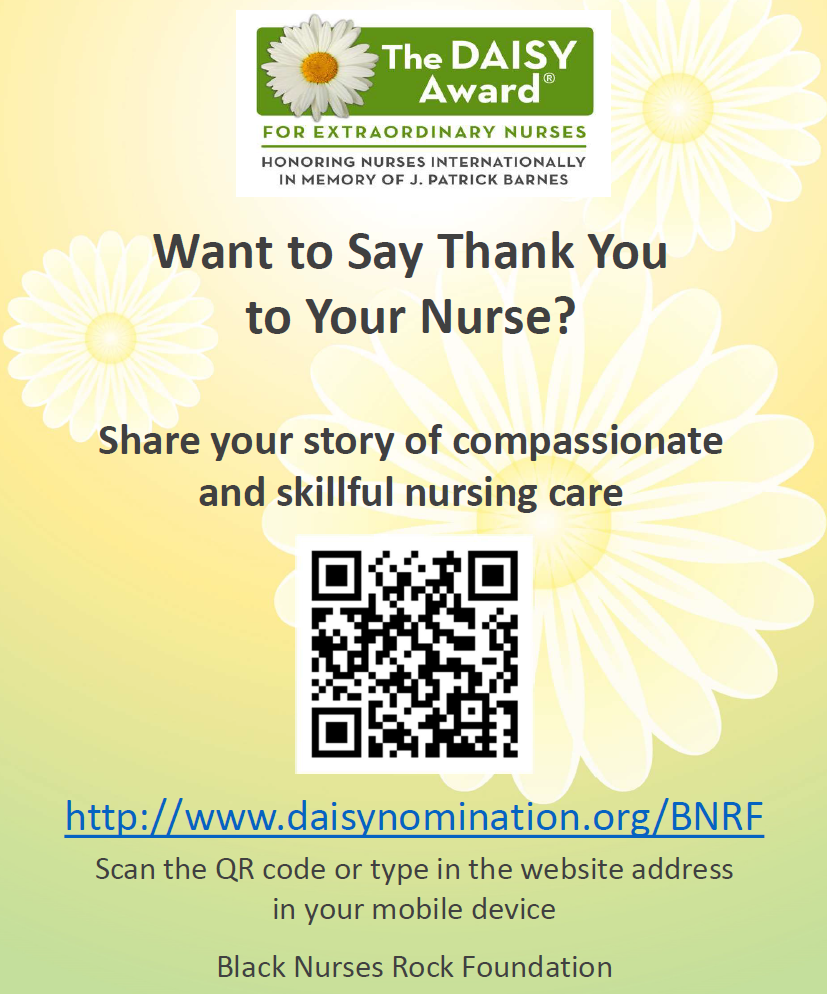 daisy qr form_image - Black Nurses Rock Foundation