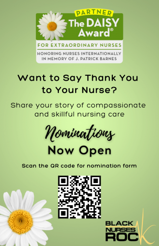 DAISY Award Nominations Are Now Open! - Black Nurses Rock Foundation